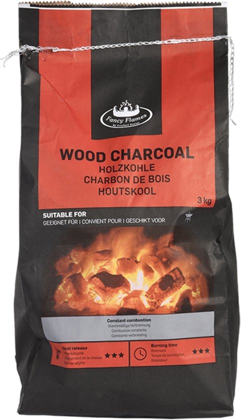 Esschert Design Houtskool zak a 3kg | bol