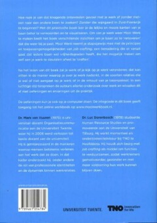 Mooi werk | 9789461054784 | Mark van Vuuren | Boeken | bol