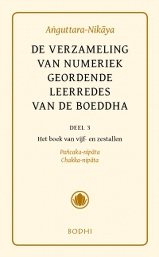 Pali-canon - Sutta Pitaka 12 - Anguttara-Nikaya 3 Het boek van vijf- en ...