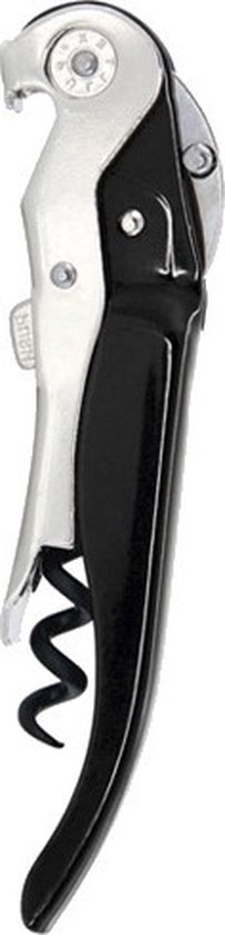 Pulltex Pullparrot RVS Kurkentrekker Zwart - ClickCut systeem - Verwijder Moeiteloos... | bol.com