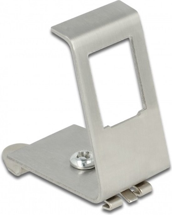 DIN-Rail frame voor 1 Keystone module / RVS | bol