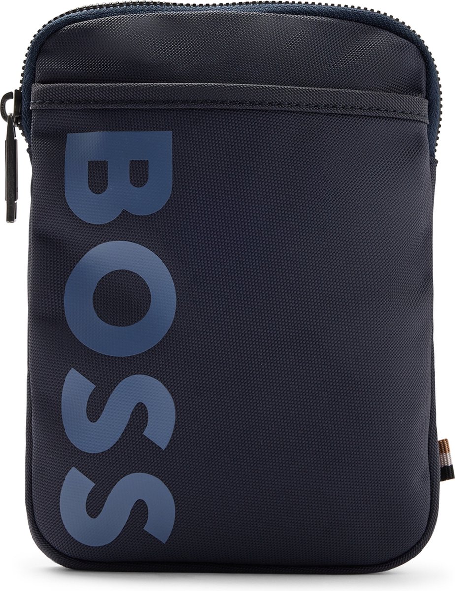 Hugo Boss BOSS Heren Telefoontasje Kunstleer - Blauw | bol.com