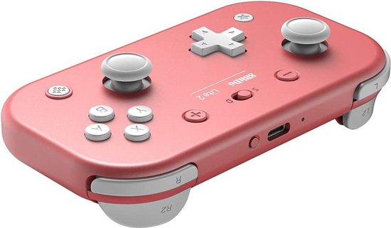 8Bitdo Lite 2 Pink - Gamepad Android, Nintendo Switch, Raspberry Pi ...