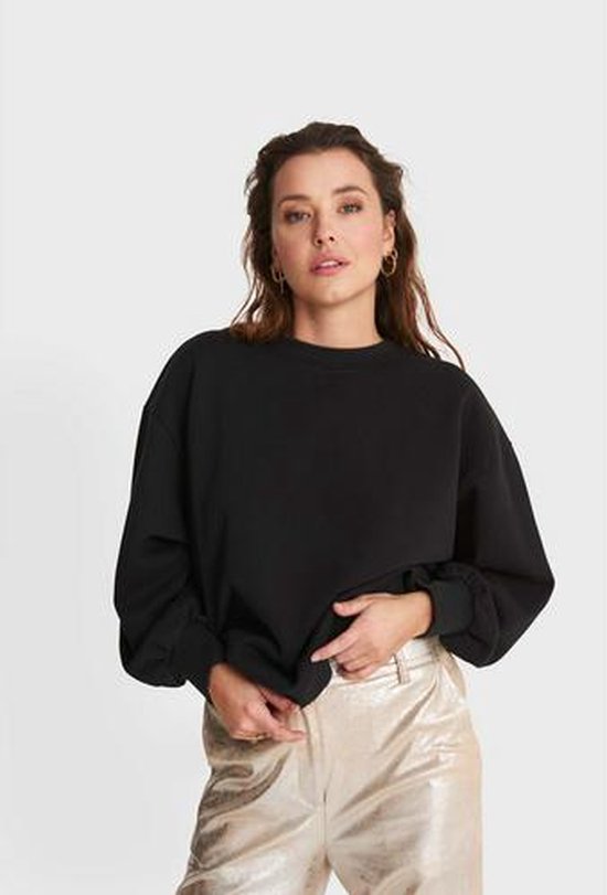 Alix the label Dames Sweater Zwart maat L | bol.com