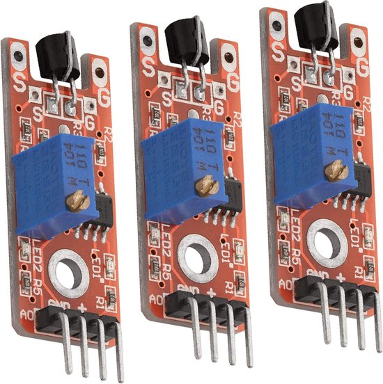 AZDelivery 3 x Touch Sensor Module KY-036 compatibel met Arduino ...