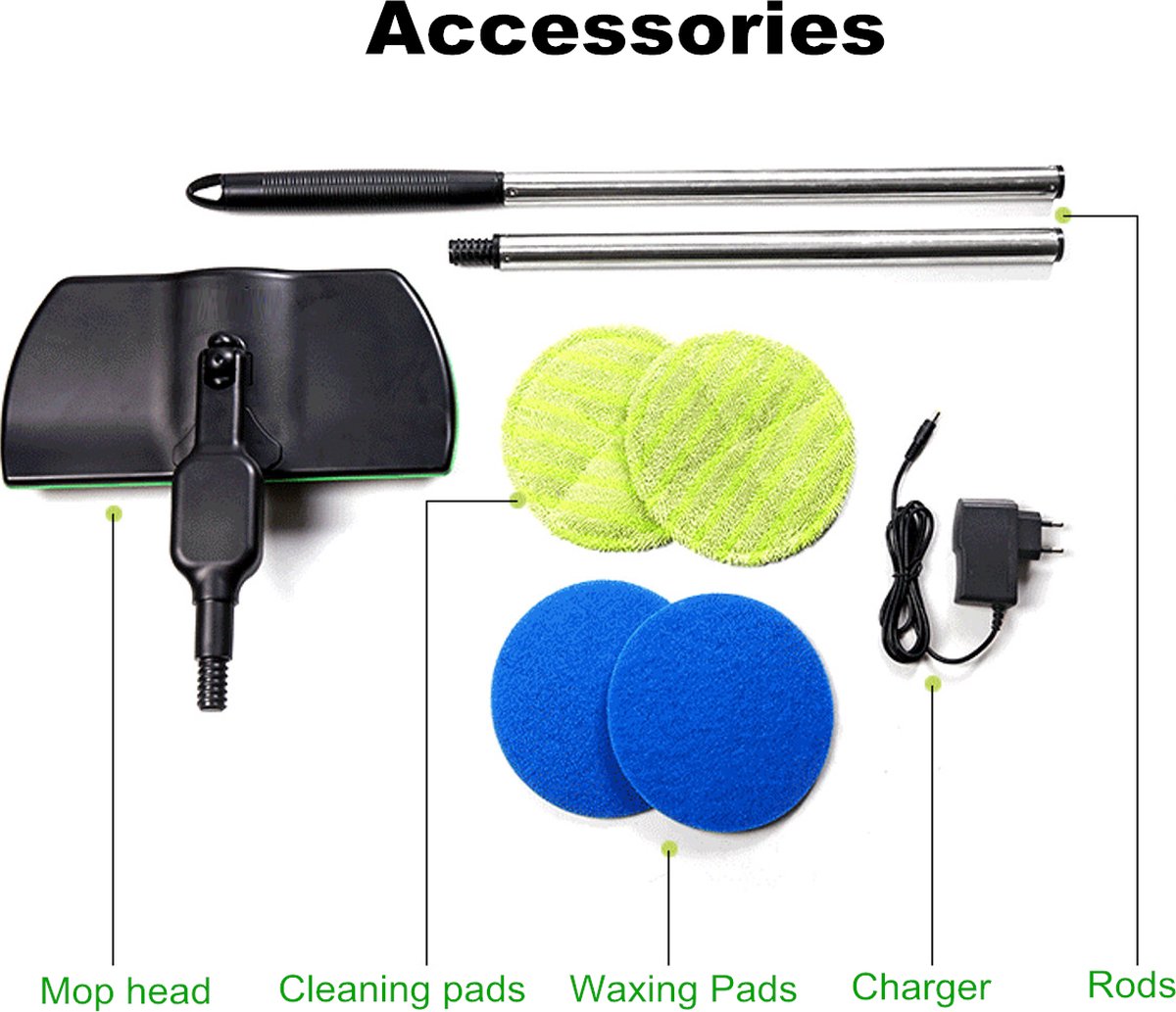 Floating Mop Elektrische Dweil - Dweilapparaat Dweilmachine ...