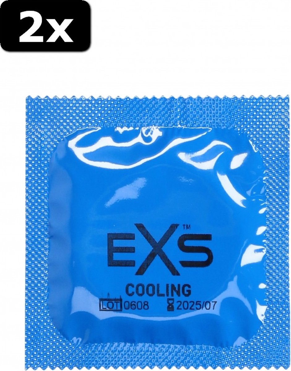 2x Exs Cooling Condoms - 144 pack | bol.com