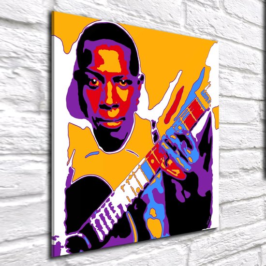 Pop Art Robert Johnson Poster - 90 x 90 cm Fotopapier Mat 180 gr ...