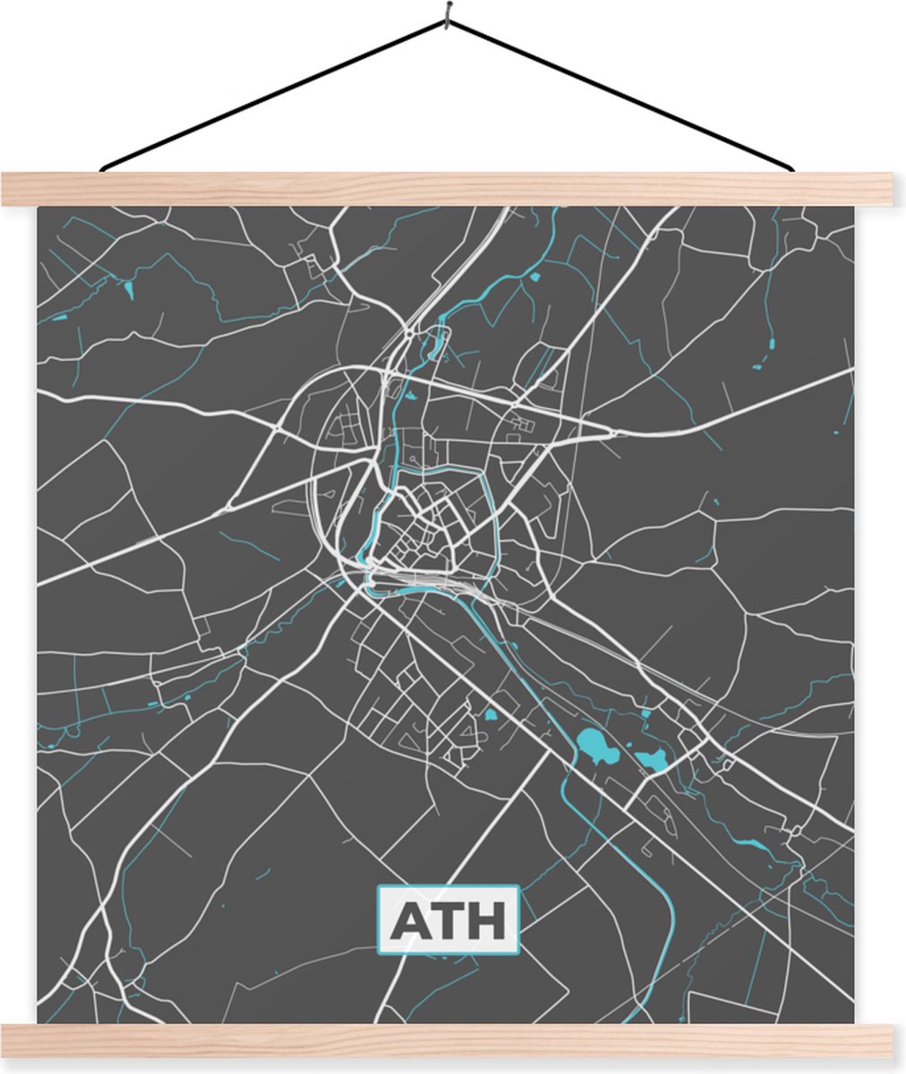 Porte-affiche avec affiche - Affiche scolaire - België - Ath - Plan de ...