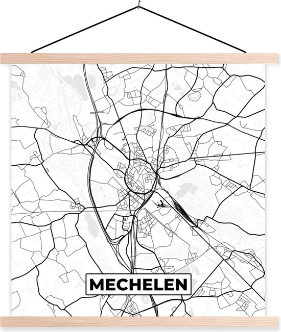 Posterhanger incl. Poster - Schoolplaat - België – Mechelen ...