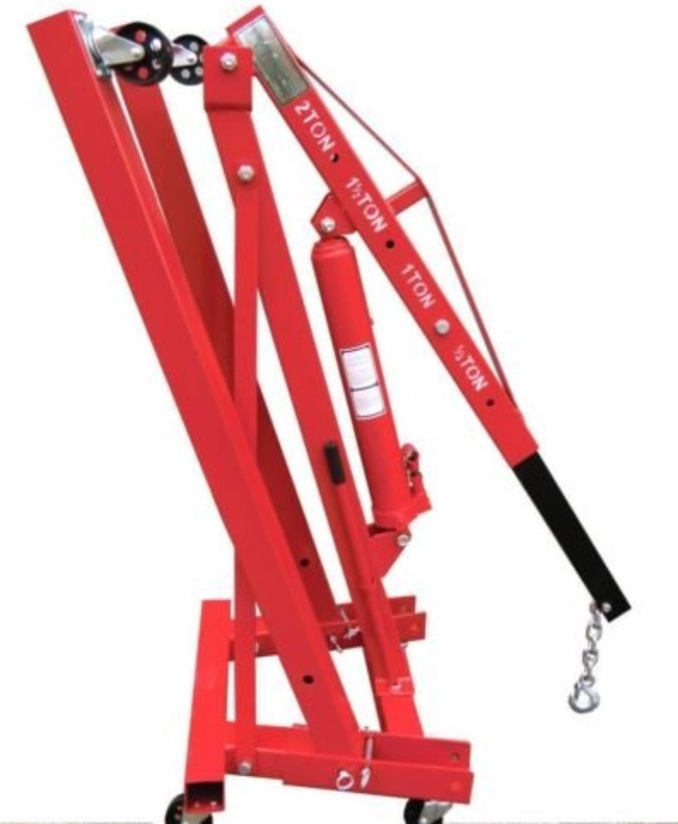 Benson Motortakel Hydraulisch 2 Ton - Inklapbaar - 270 cm - 4 Standen | bol