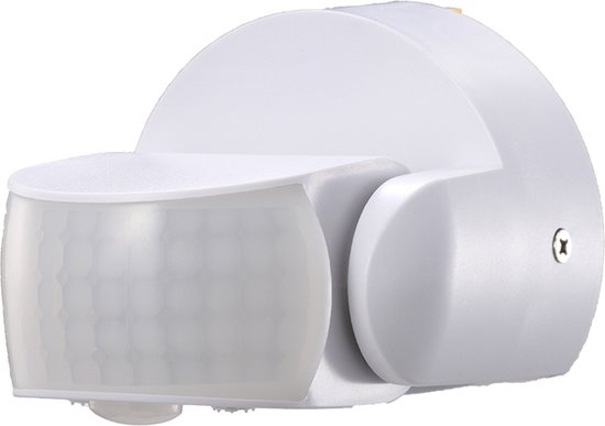 Ledvion Witte Opbouw Bewegingssensor 180° Met Schemerschakelaar 12M ...