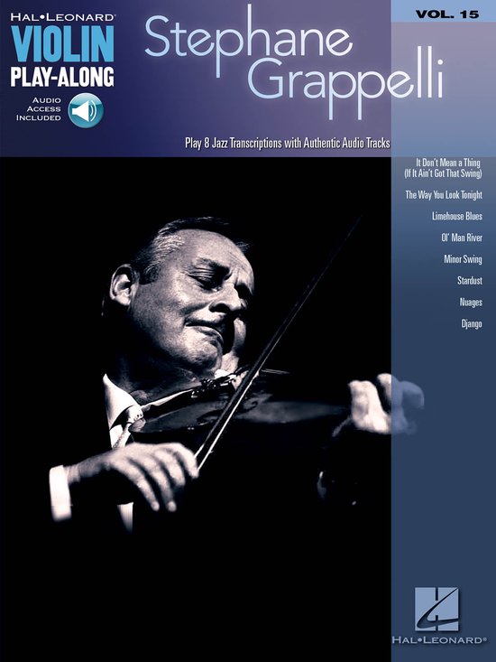 Violin Playalong Vol.015 Stephane Grappelli + Cd | Ste... | Book ...