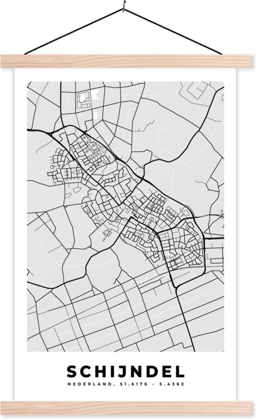 Posterhanger incl. Poster - Schoolplaat - Schijndel - Kaart ...