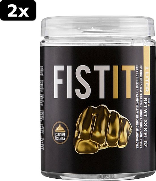 2x Fistit Jar - 1000ml | bol.com