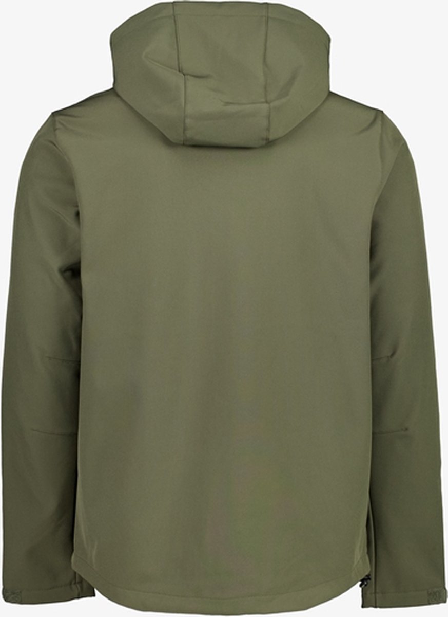 Mountain Peak heren outdoor softshell jas - Groen - Maat 3XL ...