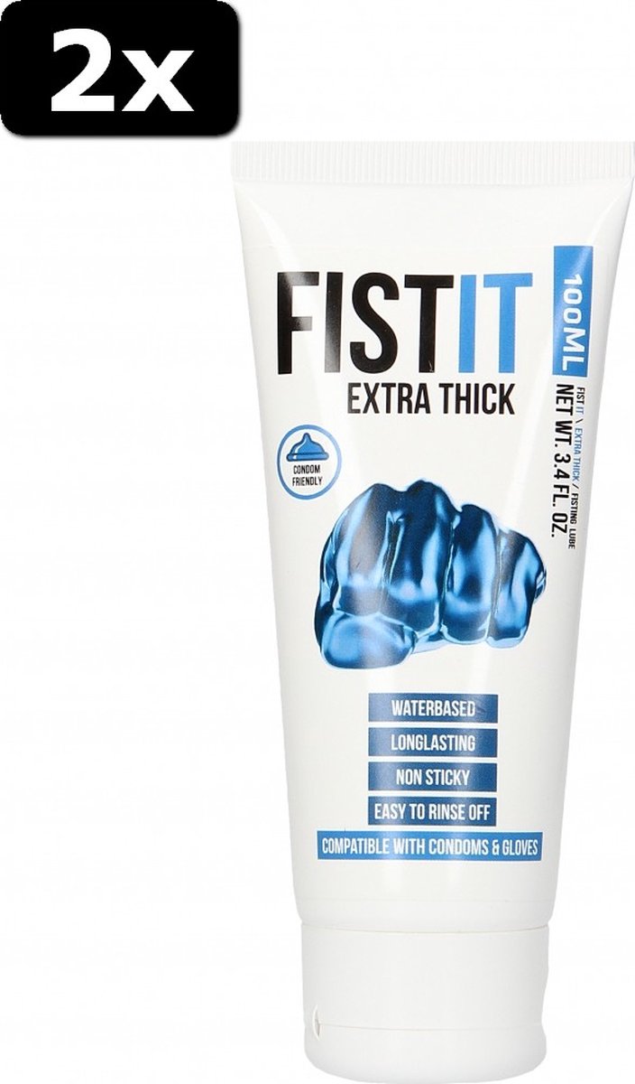 2x Fist It - Extra Thick - 100 ml | bol.com
