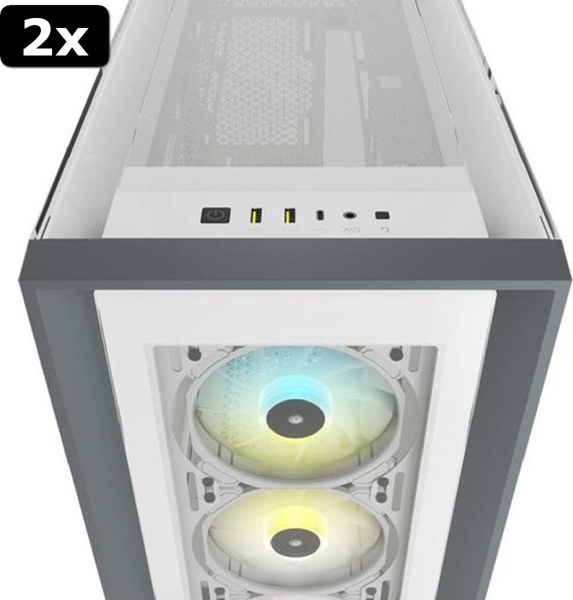 2x Corsair iCUE 5000X RGB | bol.com