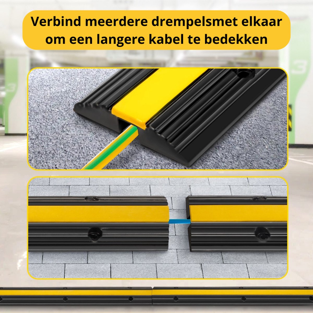 Amerce Kabelbescherming 3 Stuks - Kabelbeschermer Drempel ...