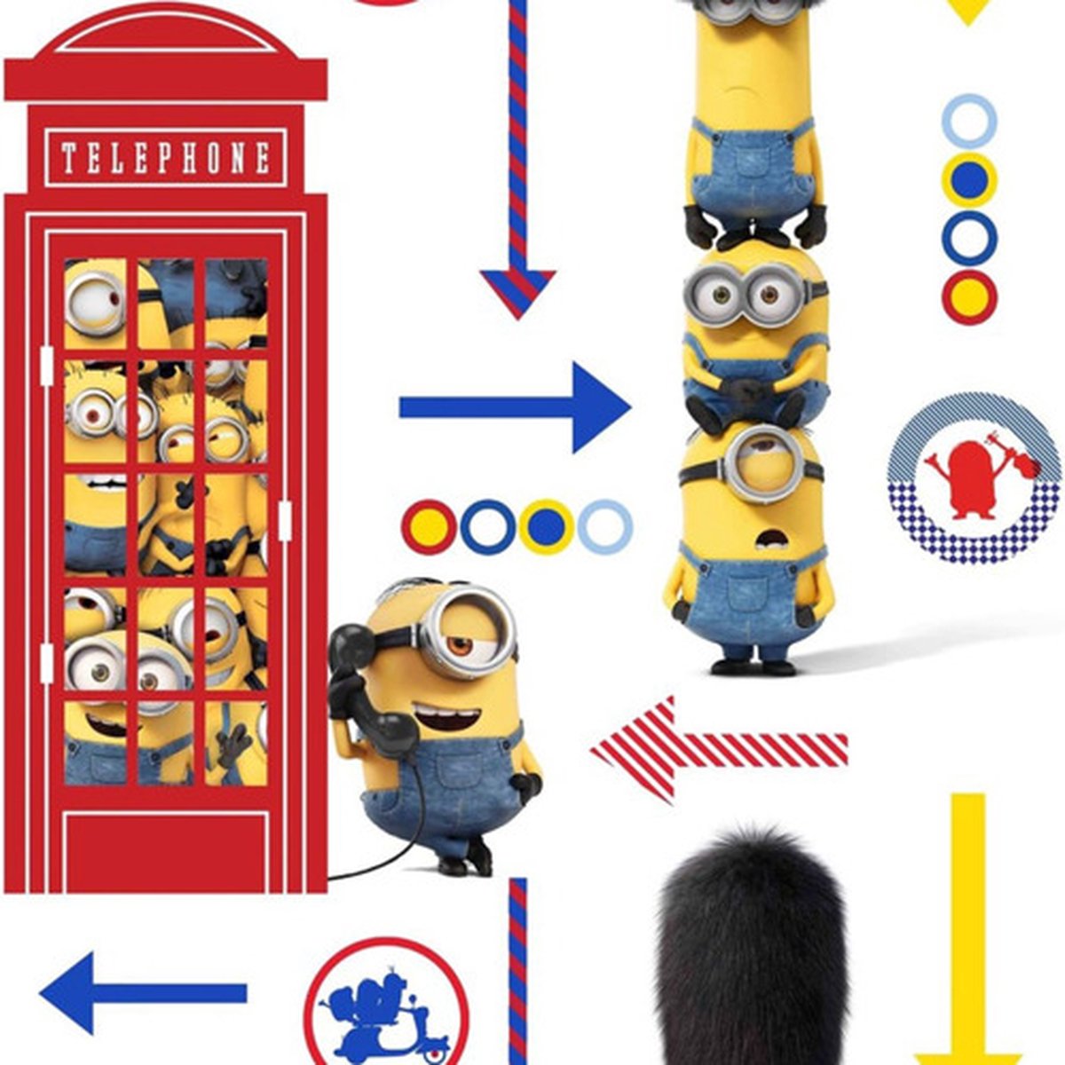 Minions' écran Minions | Bonjour | Minions dans une cabine téléphonique ...