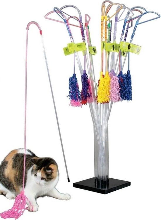 Vee Toys PURRfect Curly Cat Toy - Speelhengel voor de kat - 1 st ...