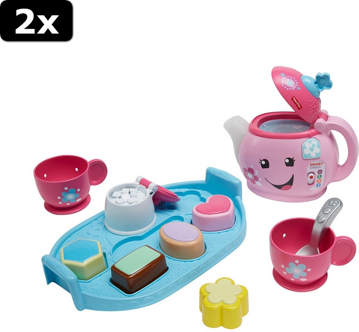 2x Fisher Price Leerplezier Theeservies Goede Manieren | bol.com