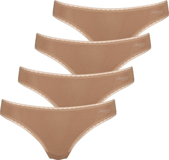 sloggi Dames brazil-slip 4 pack - GO | bol