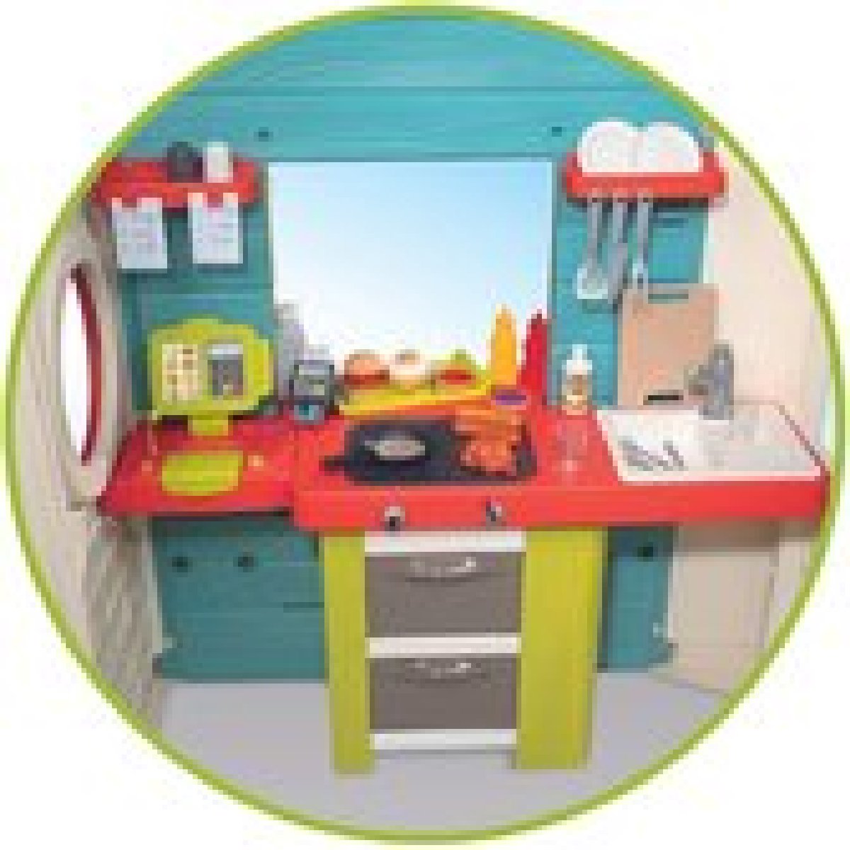 Smoby Chef House - 120 x 115 x 135 cm - à partir de 2 ans - Playhouse ...