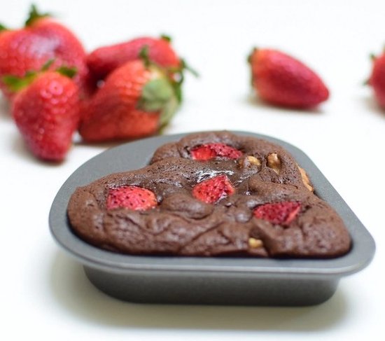 Mini Hart Bakvorm, Set van 2 Stuks, 14.5 x 11.5 cm, Non-Stick - Tala ...