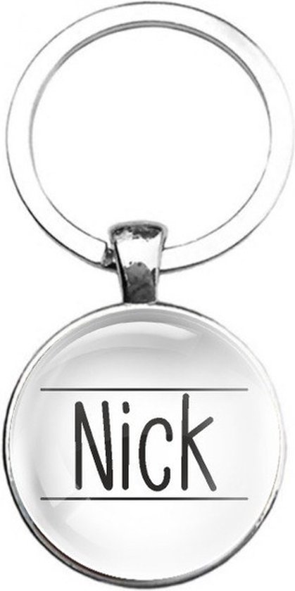 Sleutelhanger Glas - Nick | bol