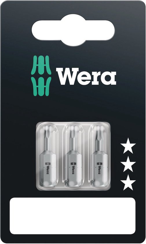 Wera 840/1 Z Set SB SiS Inbus-bit 2.0 mm, 2.5 mm, 3 mm ...