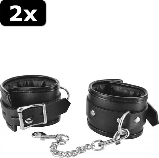2x Locking Padded Wrist Cuffs | bol.com