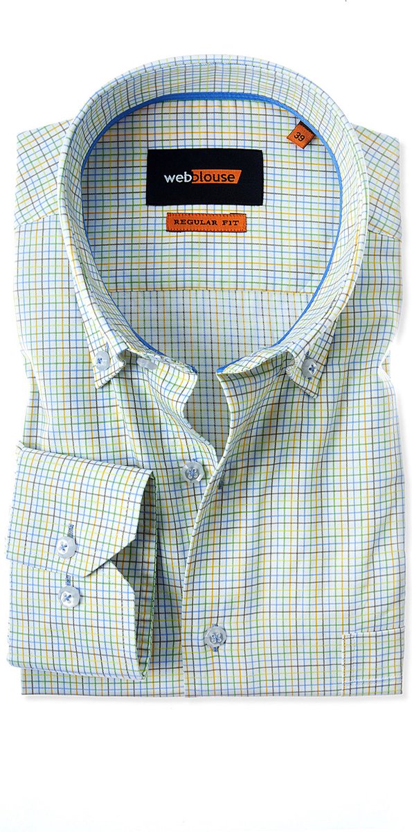 Overhemd Heren Groene Ruit 43 | bol.com