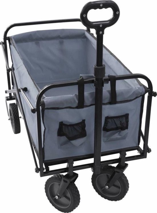 Bolderwagen/bolderkar - max. 20kg - grijs | bol