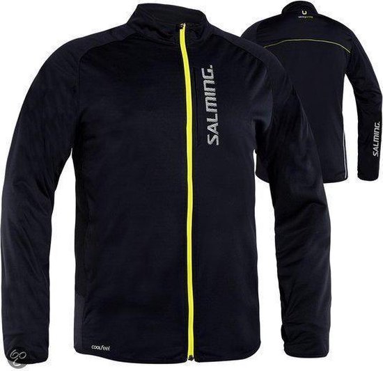 Salming Running jack - Hardloopjas - Mannen - Maat L - zwart | bol