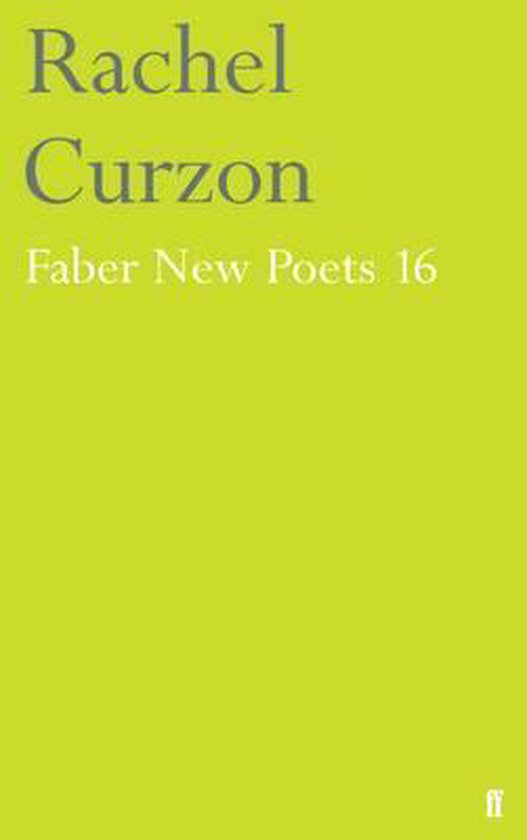 Faber New Poets 16, Rachel Curzon | 9780571330423 | Boeken | bol.com