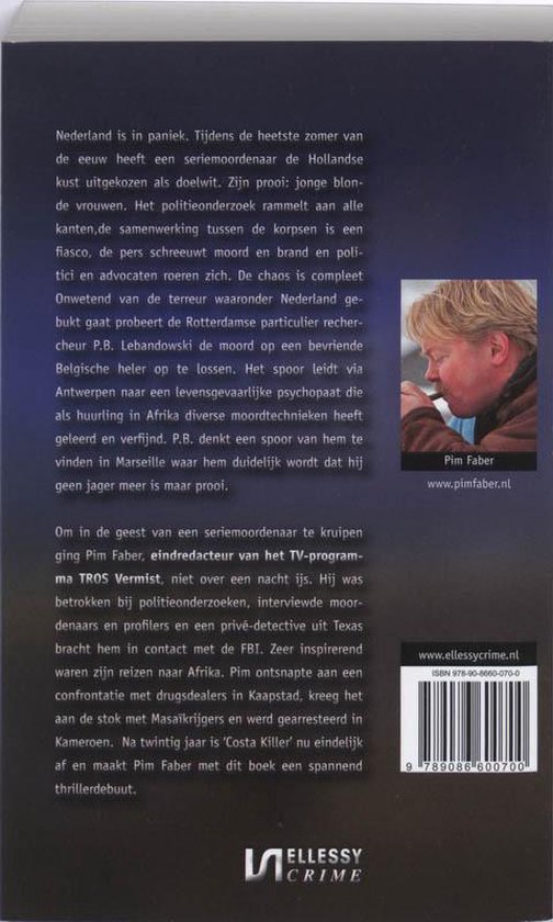Costa Killer, Pim Faber | 9789086600700 | Boeken | bol
