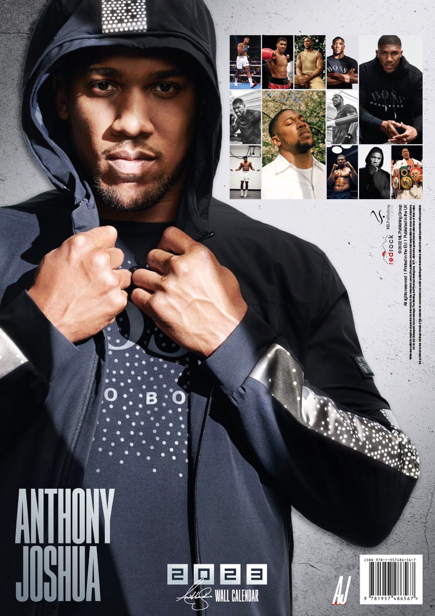 Anthony Joshua Kalender 2023 A3 | bol.com