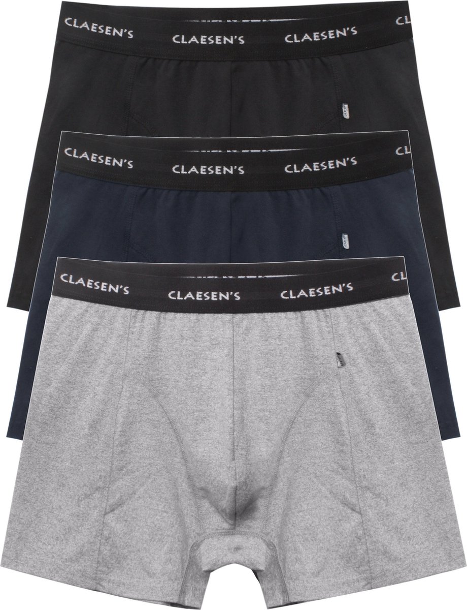 Claesen's® - Heren 3-pack Boxer - Multi - 95% Katoen - 5% Lycra | bol.com