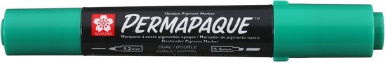 Sakura Permapaque twin point Groen | bol