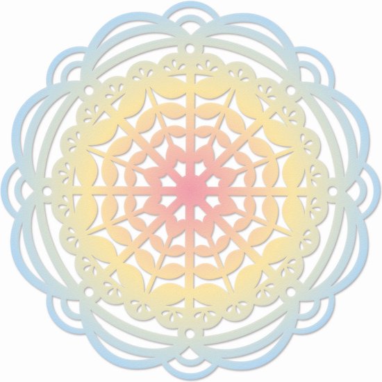 Sizzix Thinlits snijmal Heart mandala | bol