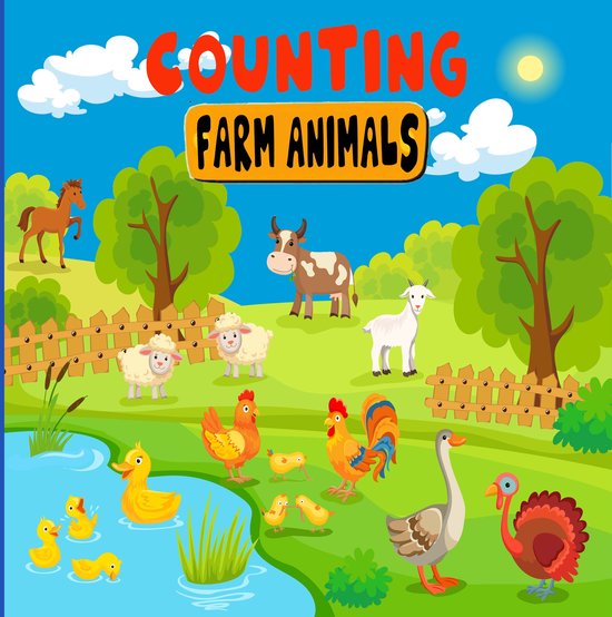 Counting Book for Kids - Counting Farm Animals (ebook), Little Bean ...