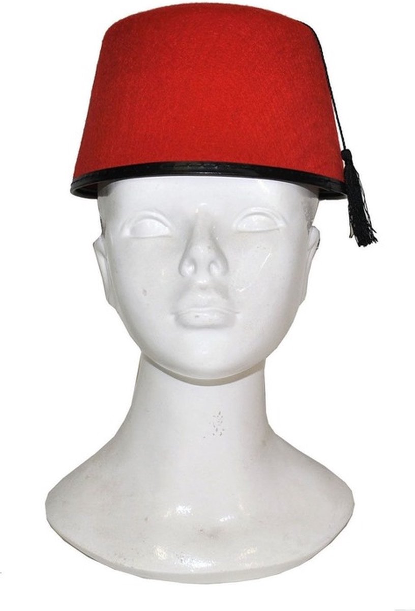 Marokkaanse thema Carnaval verkleed Fez hoed voor volwassenen | bol.com