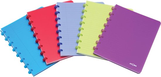 Schrift atoma a5 ruit 4x8mm 144blz assorti | Omdoos a 10 stuk | 10 ...