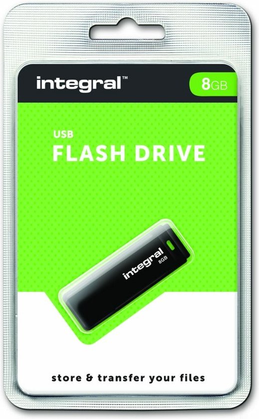 Integral Black - USB-stick - 8 GB | bol