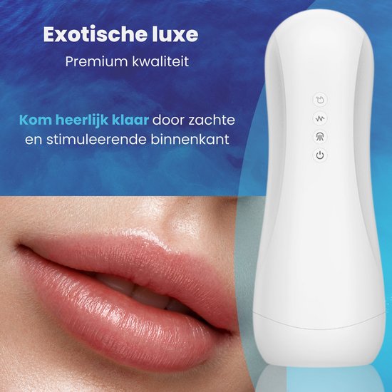 ME'ADAM Automatic Blowjob Simulator EV - Sextoys pour homme - 10 modes ...