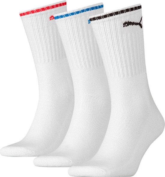 PUMA cushioned 3P line logo wit - 43-46 | bol