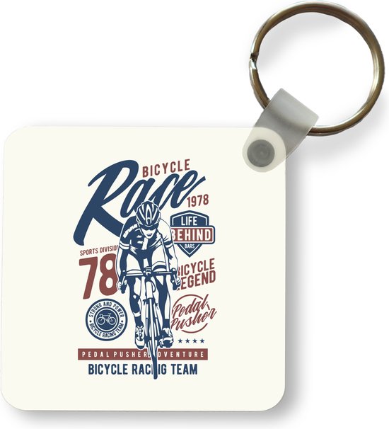 Sleutelhanger - Uitdeelcadeautjes - Wielrennen - Retro - Fiets ...