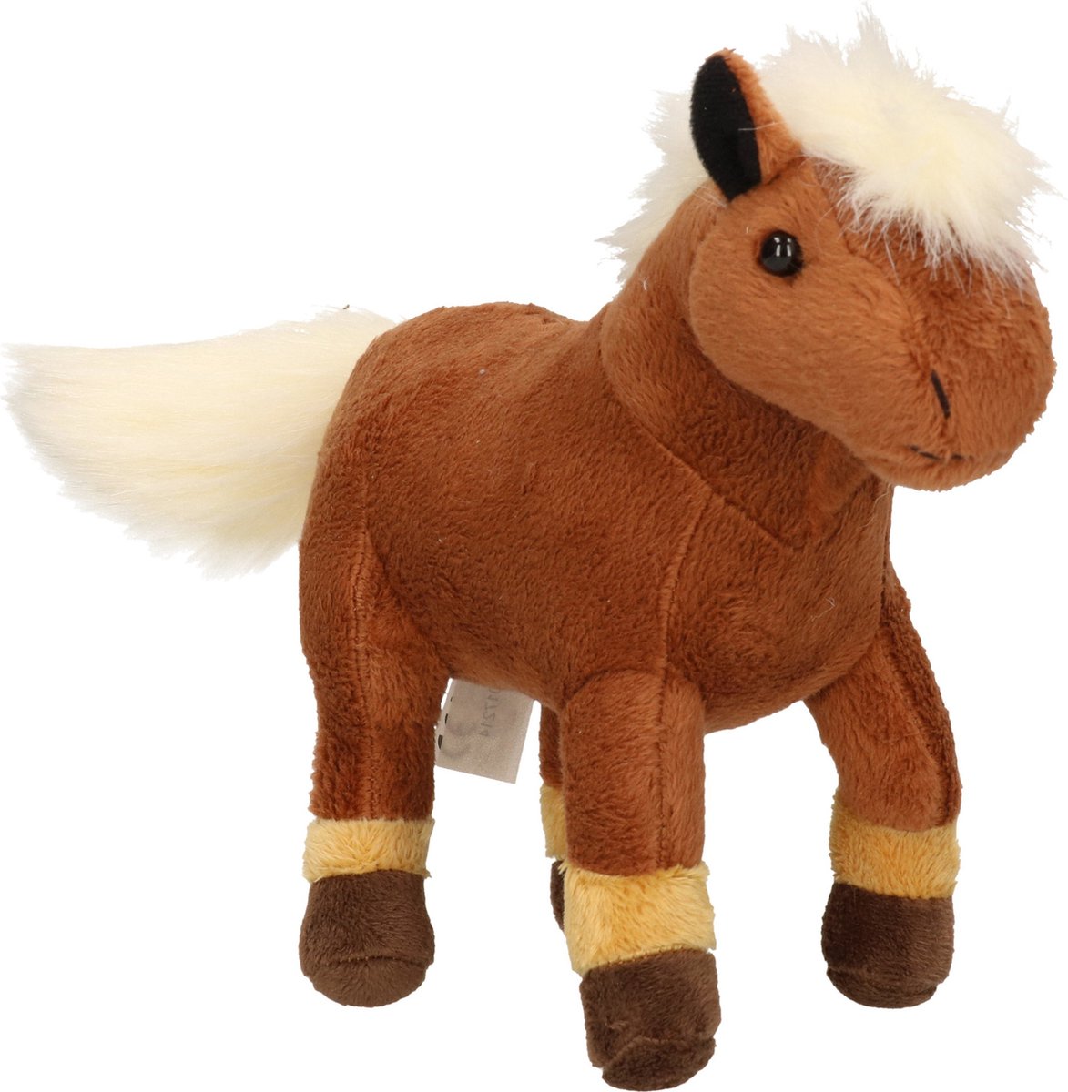Pluche knuffel boerderijdieren set Koe en Paard van 23 cm - Zachte ...