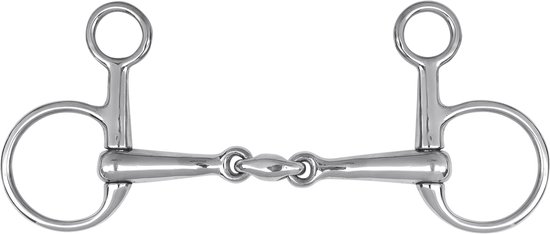 Baucher Bit, Double Jointed, Solid | bol